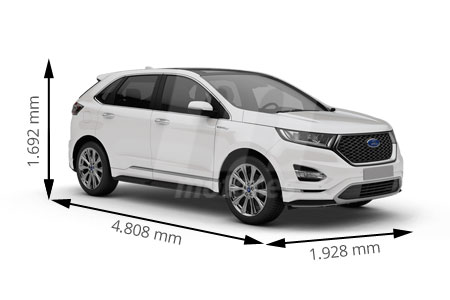 Medidas de coches Ford