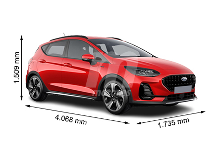 Medidas Ford Fiesta: longitud, anchura, altura y maletero