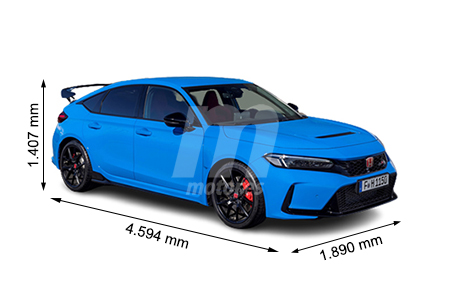 Medidas Honda Civic: longitud, anchura, altura y maletero
