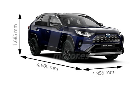 Toyota Rav 4 Dimensiones